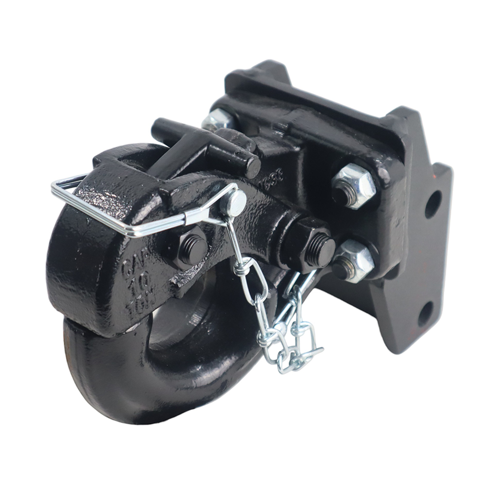 Shocker Farm Mount Hitch Attachment Kit with Pintle Hook, Clevis Pin ...