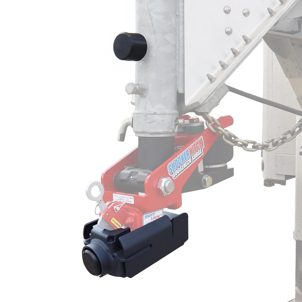 Shocker 40K Gooseneck Surge Air Hitch & Coupler 40,000 lbs GTW - Part ...